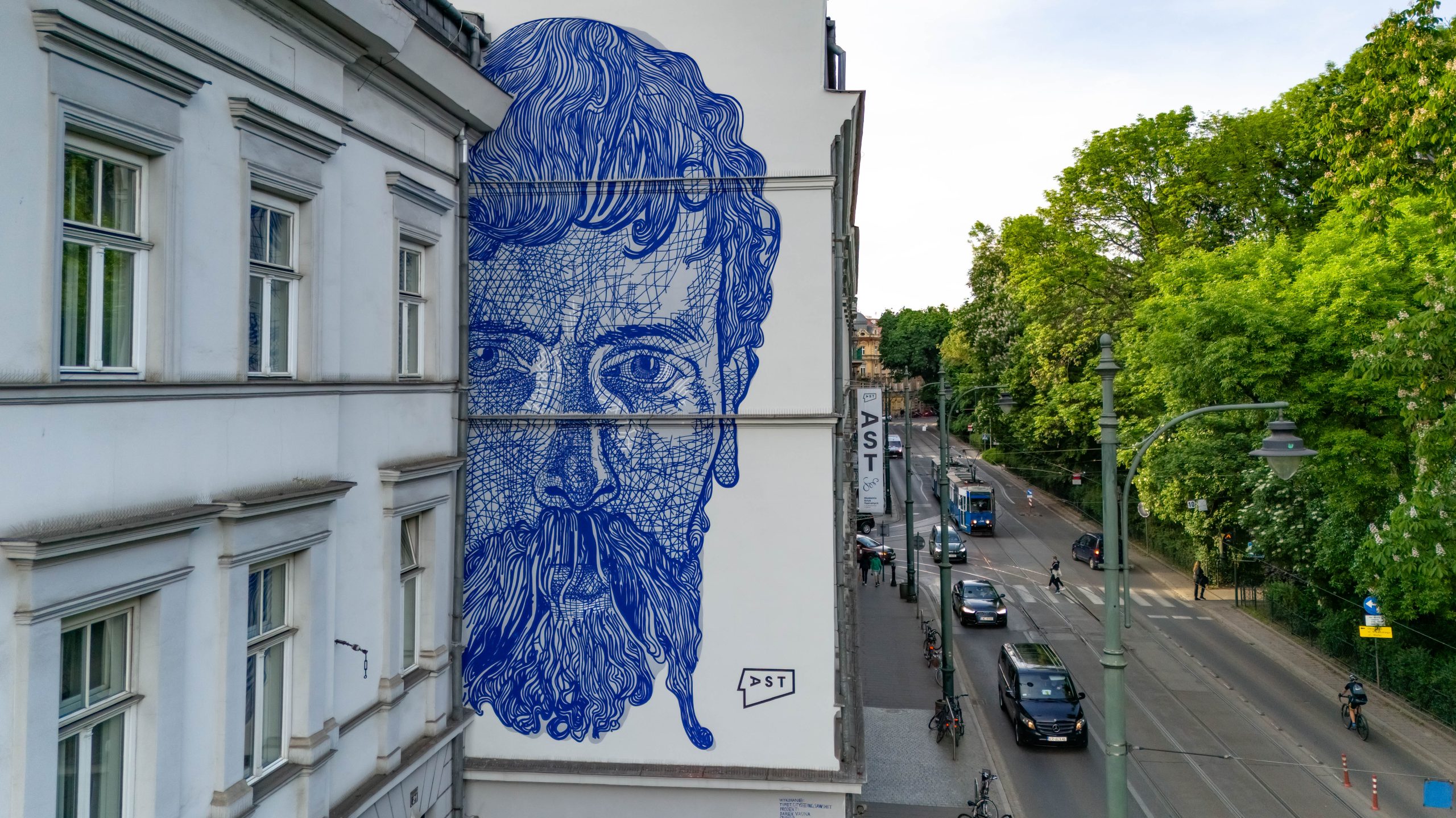 Mural mój widzę ogromny | uroczyste odsłonięcie murali | 09.05.2024 – Akademia Sztuk Teatralnych ...